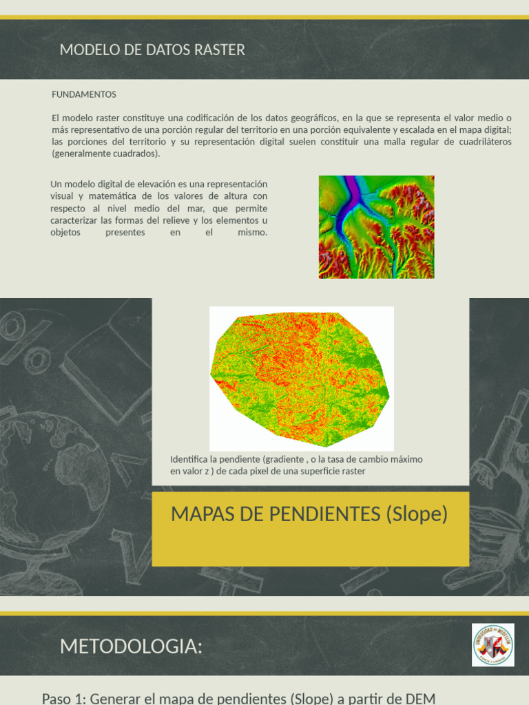 Modelo de Datos Raster | PDF