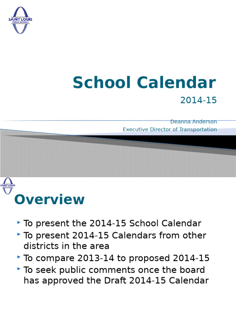 School Calendar Board Presentation Final | PDF | Holidays | Observances