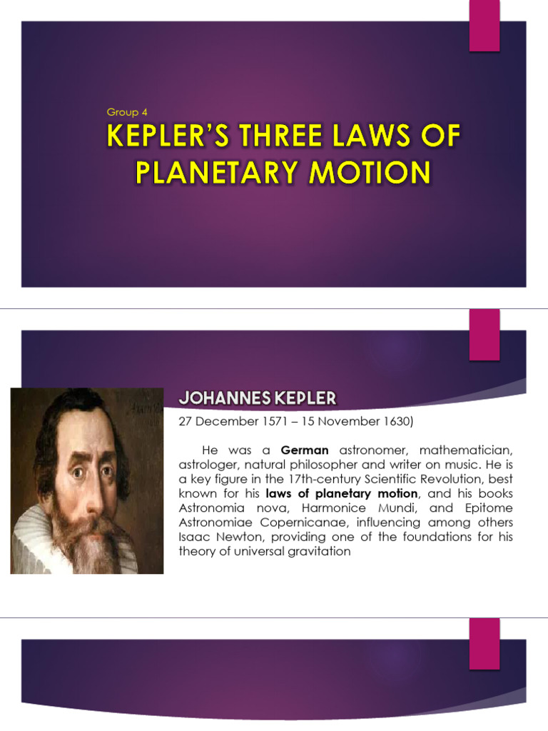 Kepler's Laws of Planetary Motion Explained | PDF | Johannes Kepler | Orbit