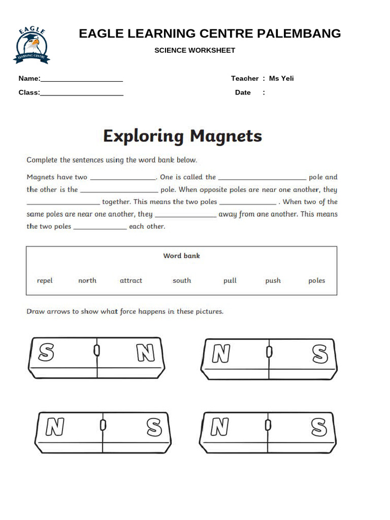 Science Grade 5 Forces, and Magnetic | PDF