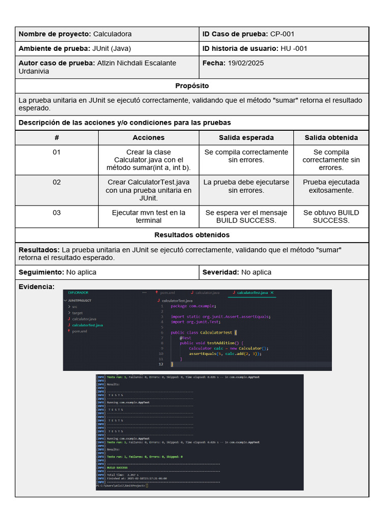 Pruebas Unitarias | PDF | C Sharp (lenguaje de programación) | Java ...