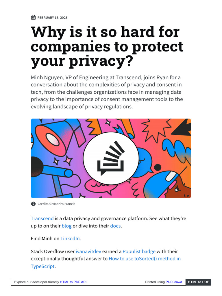 Stackoverflow Blog 2025 02 18 Why Is It So Hard For Companie | PDF