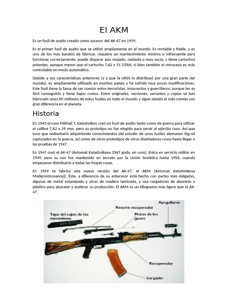 El AKM | PDF