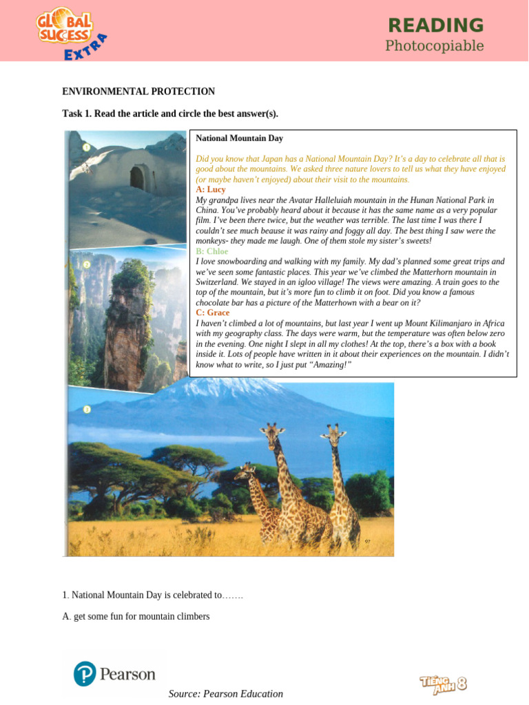 Unit 7 Extra - Reading | PDF | Extinction | Endangered Species