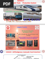 Kavach Training Material For Traffic Staff - 20241226 | PDF | Rail Transport | Land Transport