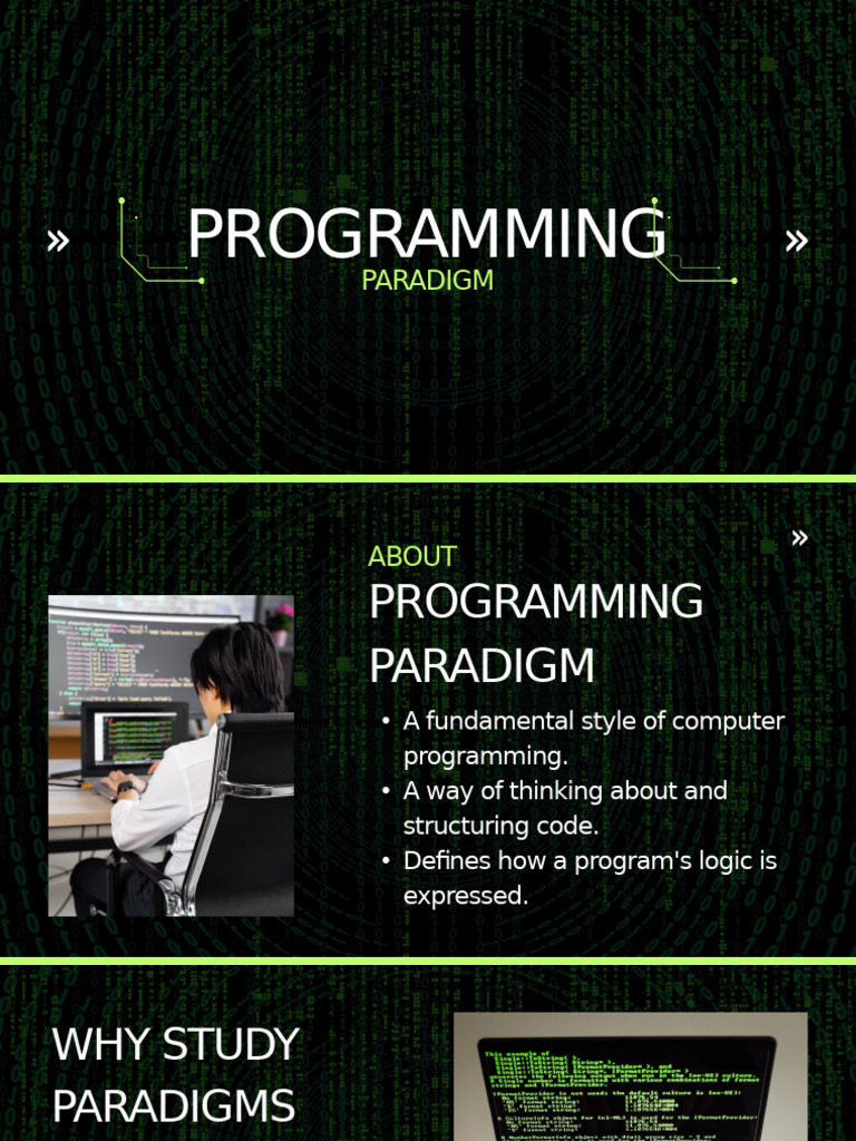 Integrative Programming Technology Programming Paradigm | PDF | Programming Paradigms | Object ...