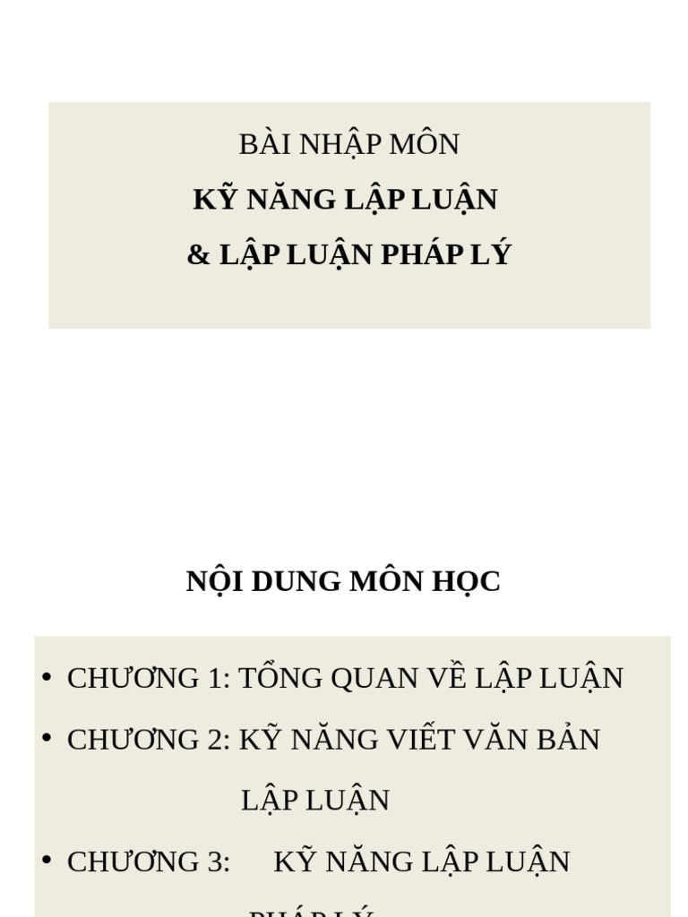 Bai Nhap Mon | PDF