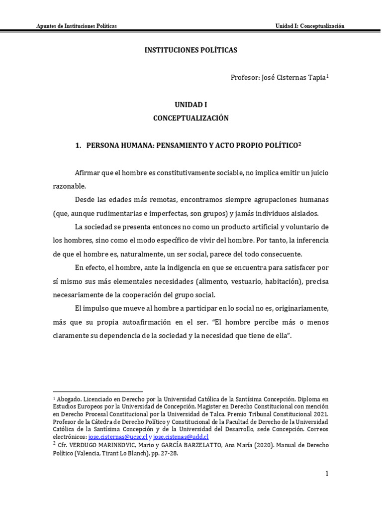 Apunte+de+Instituciones+Pol%C3%ADticas+Unidad+1 | PDF | Estado ...