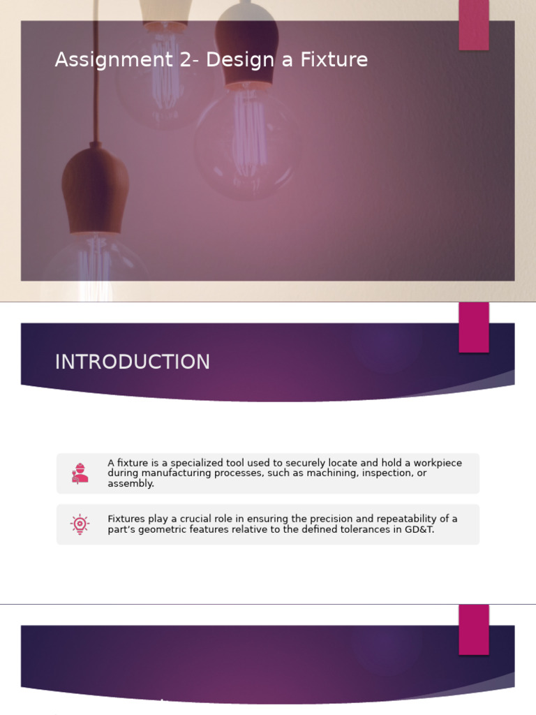 Assignment 2 - Design A Fixture | PDF | Machining | Metalworking