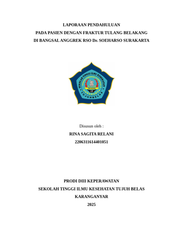 LP FRAKTUR TB (RINA) | PDF