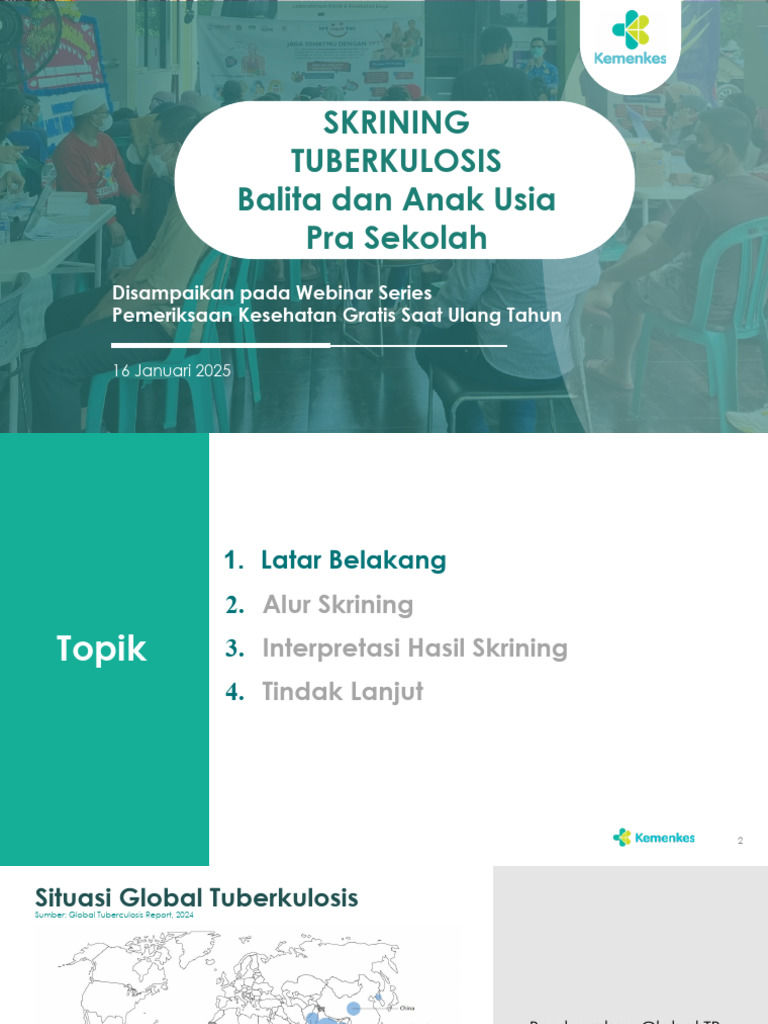 Skrining TBC untuk Balita dan Anak | PDF