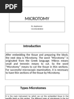Microtomy Techniques in Entomology | PDF | Scientific Techniques | Optics