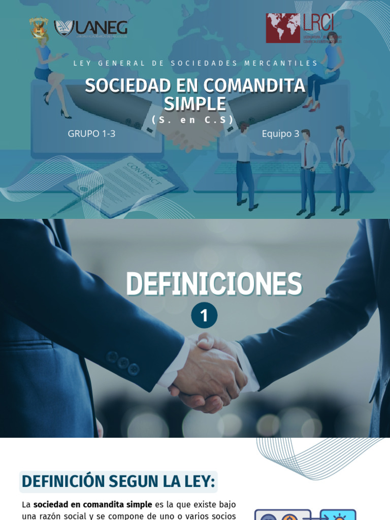 Sociedad en Comandita Simple | PDF | Camaradería | Business