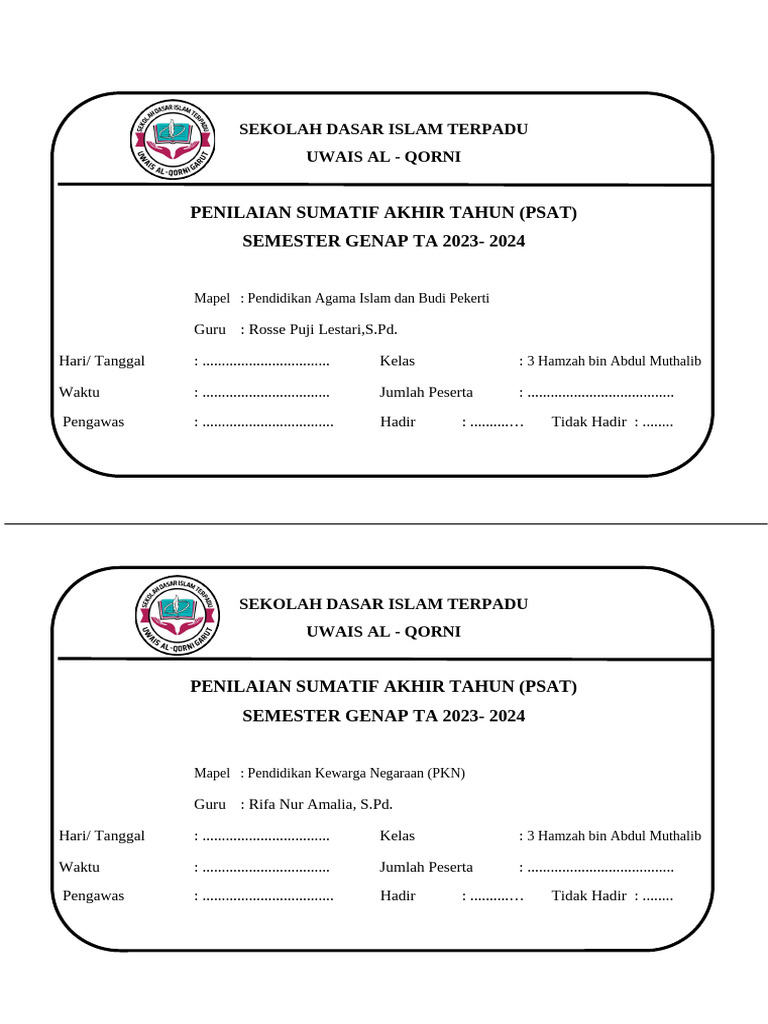 Cover Map Soal Kelas 3 | PDF