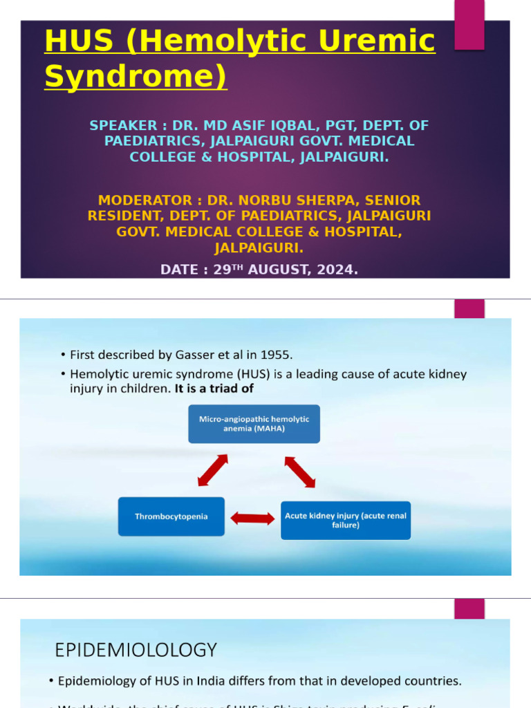 Hus by Dr. Asif (JGMCH) | PDF