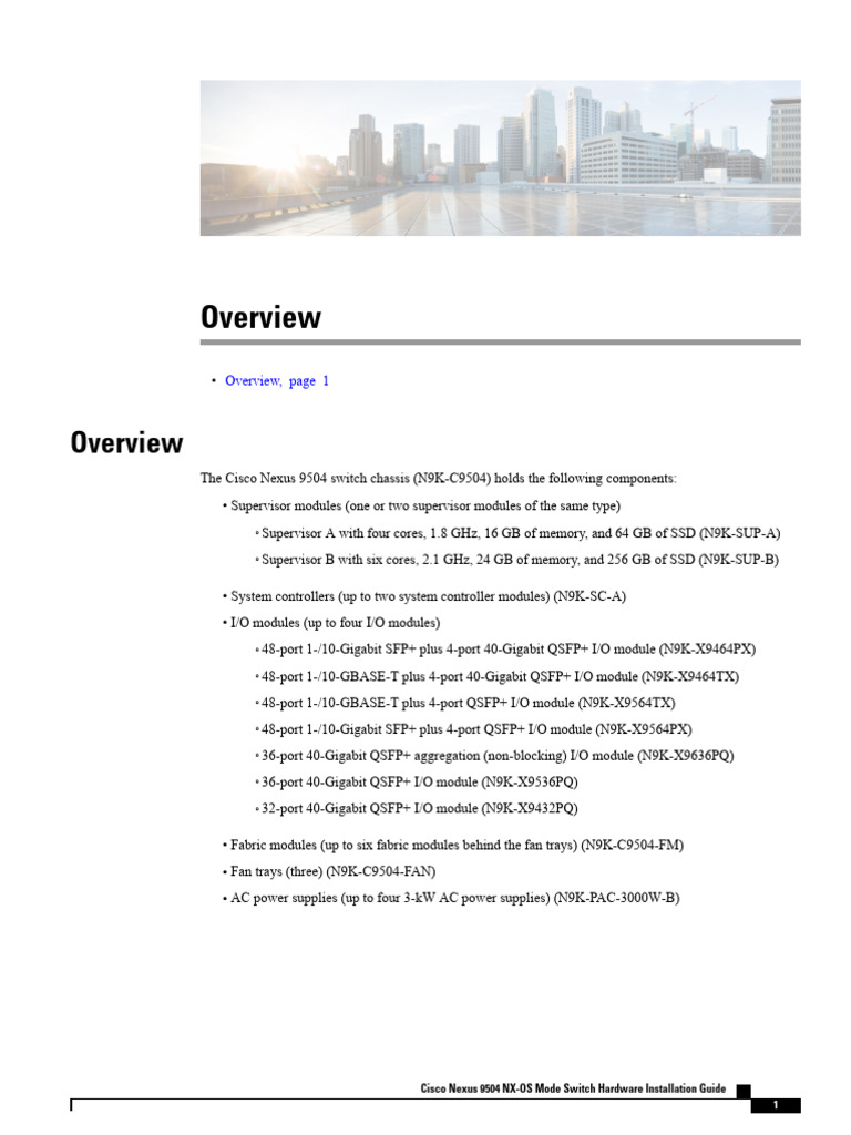B n9504 Hardware Install Guide Chapter 01 | PDF | Computing | Computer Architecture