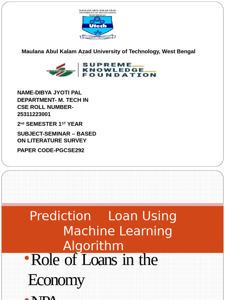 Loan Prediction | PDF