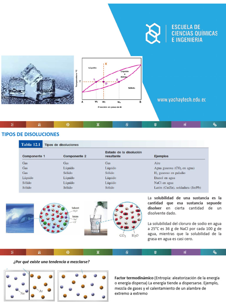 Disoluciones_Coligativa | PDF | Solubilidad | Coloide