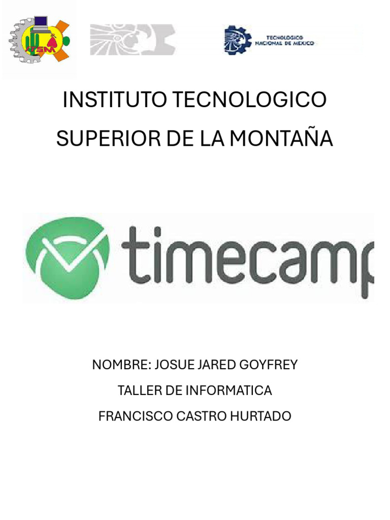 Timecamp Jared | PDF