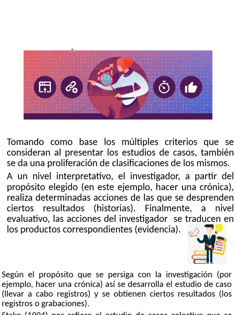 Tipologia de Los Estudios de Casos | PDF | Caso de estudio | Datos