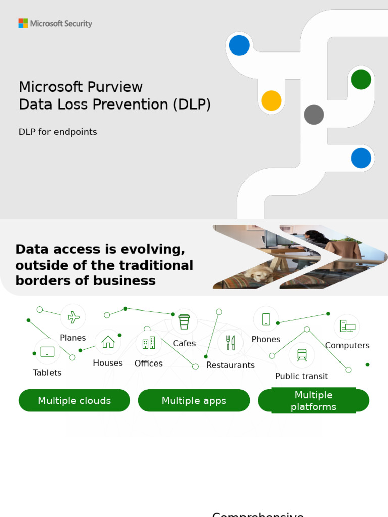 Microsoft Purview DLP For Endpoints | PDF | Mobile App | Cloud Computing