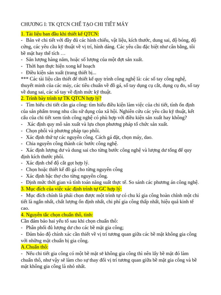 Câu hỏi TN CN CTM | PDF