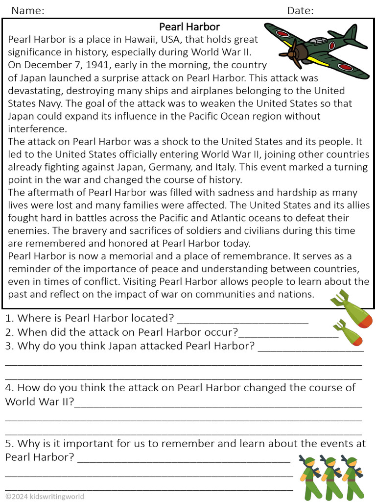Pearl Harbor: A Historical Reflection | PDF | Attack On Pearl Harbor ...