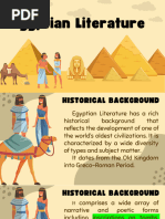 Egyptian Literature | PDF | Egypt | Ancient Egypt
