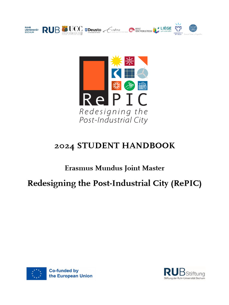 RePIC Student Handbook 2024_V2-filesize reduced | PDF | Academic Degree ...
