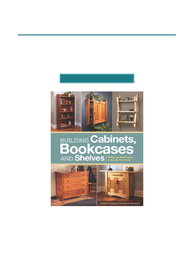 Buy Building Cabinets, Bookcases & Shelves 29 Step by Step Projects to ...