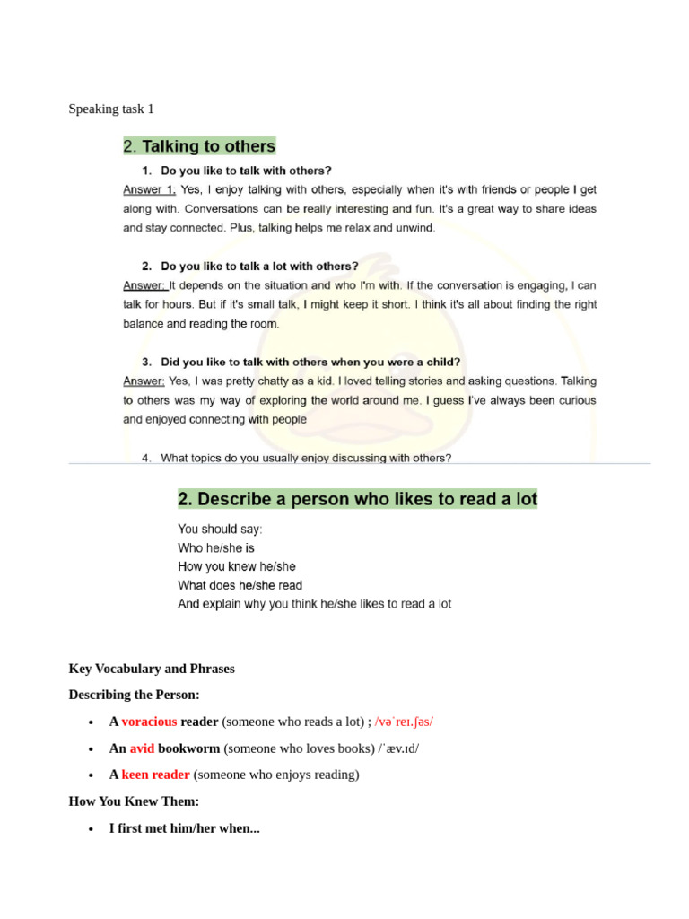 Speaking Task 1 Quy 3+ Writing | PDF | Charitable Organization