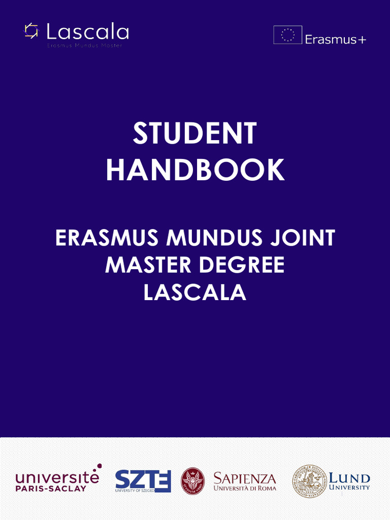 Student Handbook LASCALA 2022 | PDF | Travel Visa | Identity Document