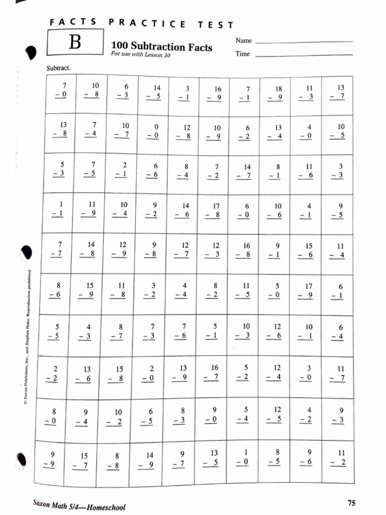 Saxon Math 5-4 Worksheets | PDF | Mathematics | Polytopes