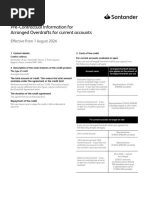 Santander Edge Student Current Account - Santander UK | PDF ...