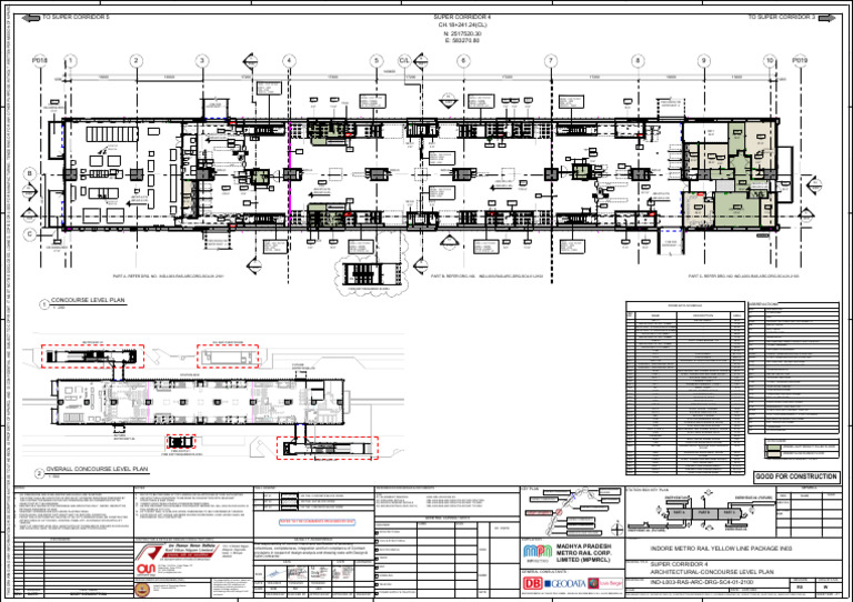 4. IND_SC4 Concourse Plan_R0 | PDF | Stairs | Transport Buildings And ...