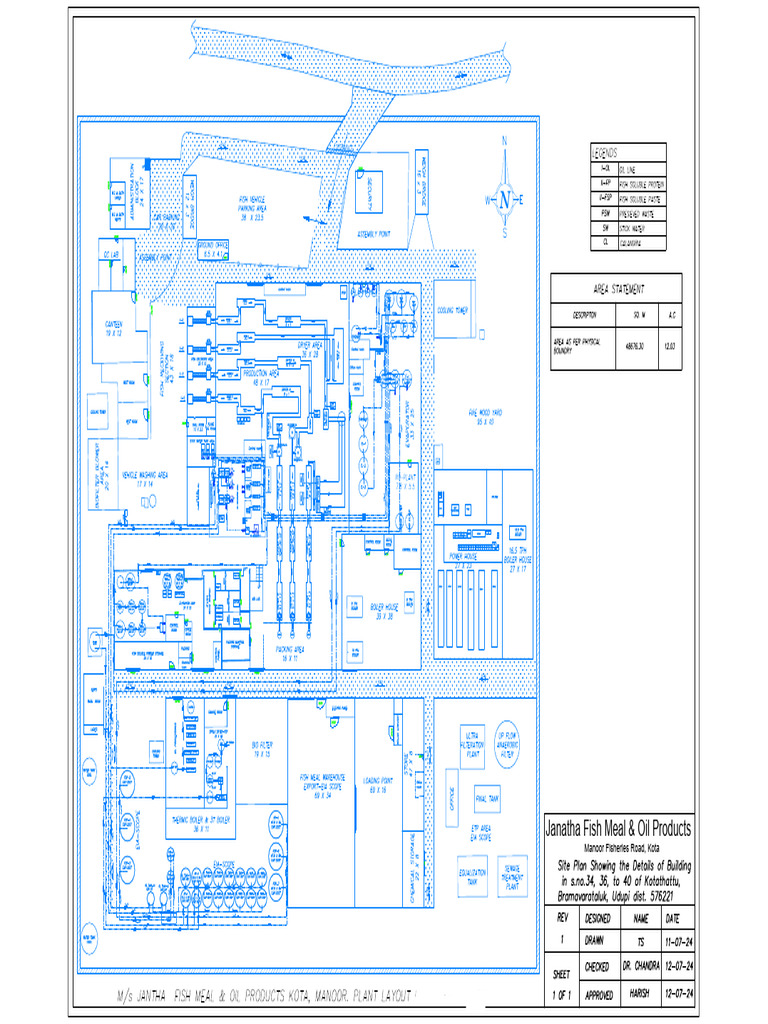 JFM - Eia - Plant Layout - Under Eia Scope | PDF
