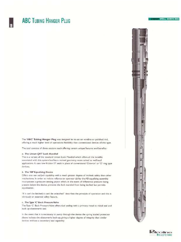 Petroline Type C BPV | PDF