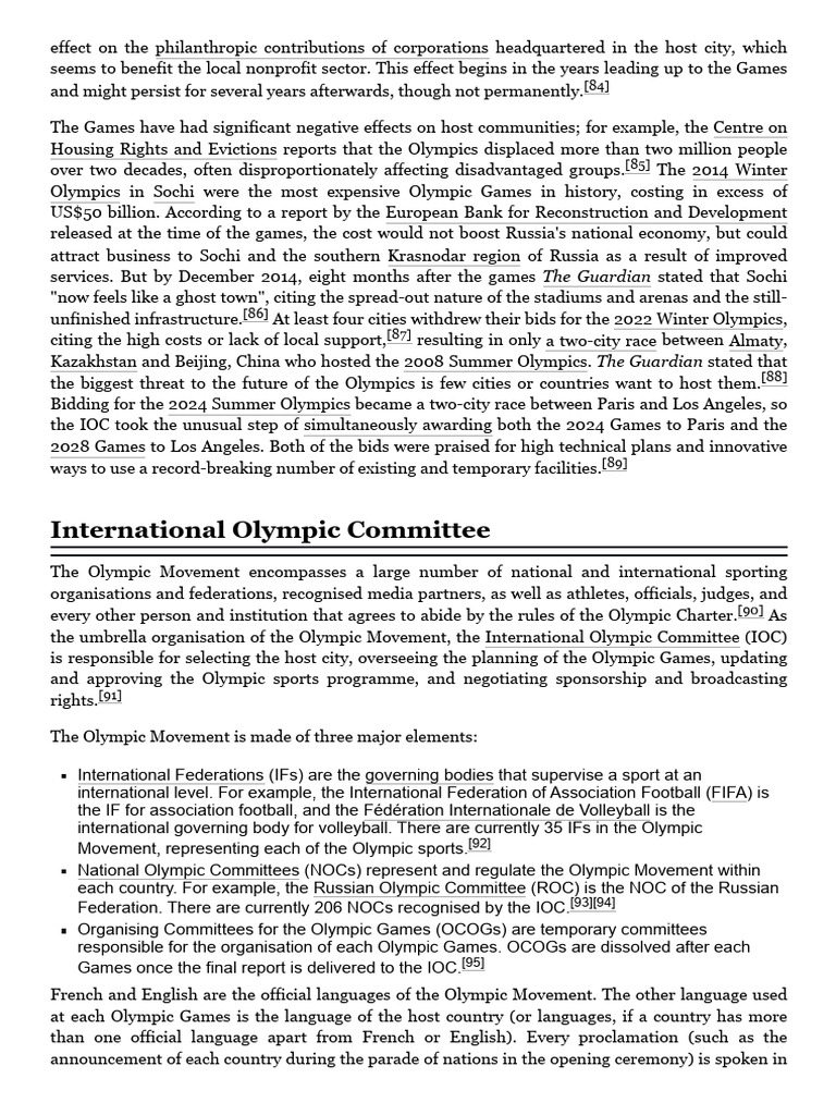 Olympic Games - Information-9 | PDF | Olympic Games | International ...