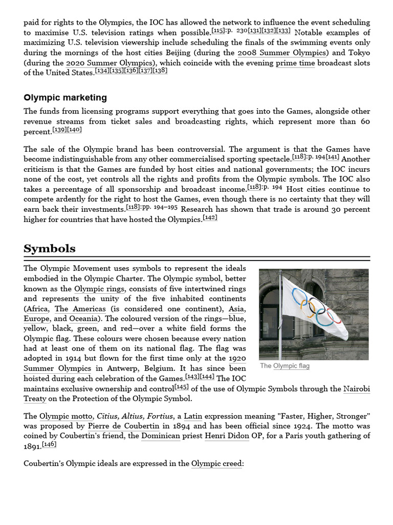 Olympic Games - Information-13 | PDF | Olympic Games | International ...
