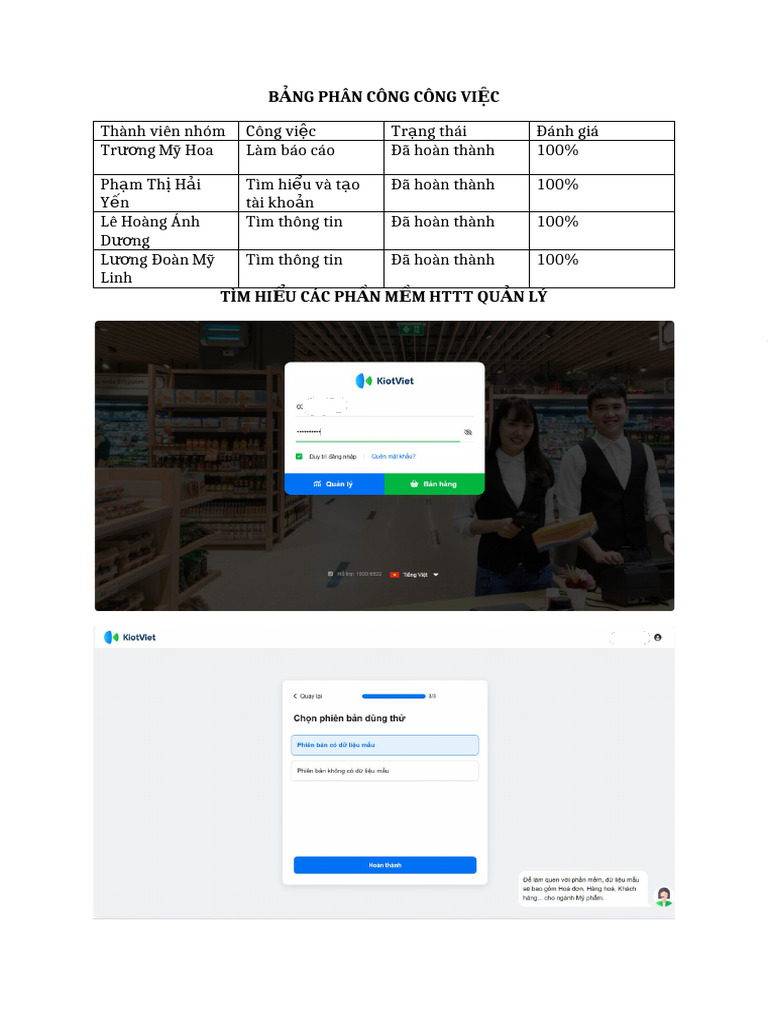 Tìm Hiểu Các Phần Mềm HTTT | PDF