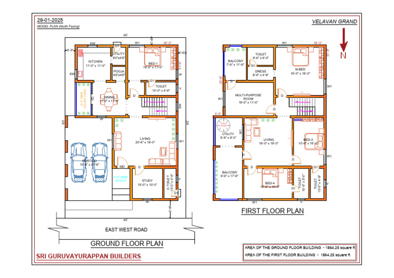 Model 40 x 60 North Velavan Grand | PDF