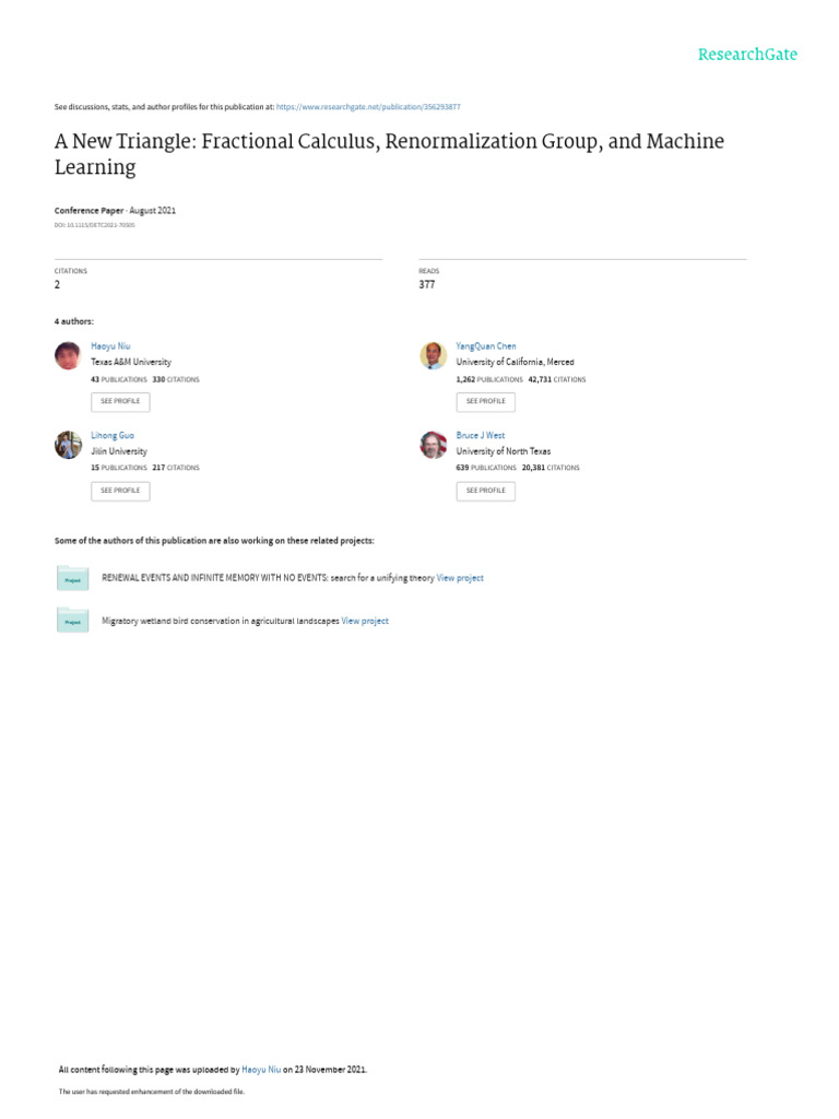 230624-Paper-A New Triangle - Fractional Calculus, Renormalization Group, and Machine Learning ...