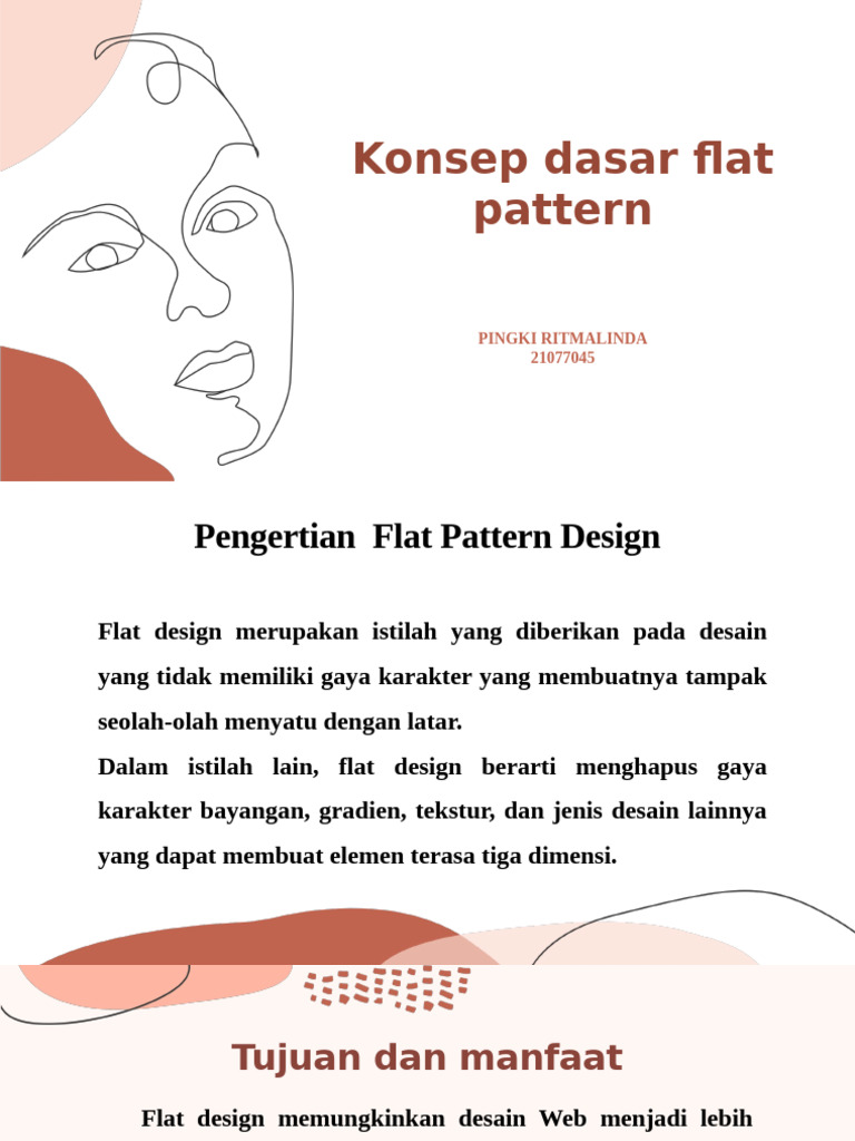Pingki Ritmalinda 21077045 Flat Pattern | PDF
