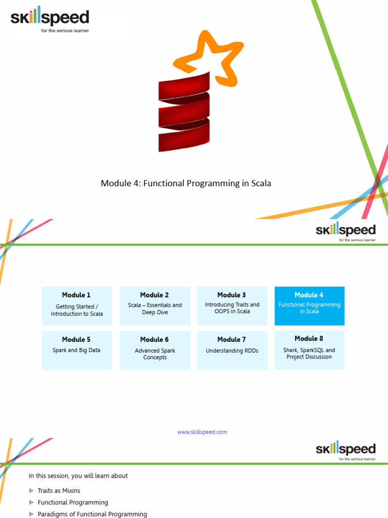 Spark and Scala_Module 4 | PDF | Parameter (Computer Programming) | Class (Computer Programming)