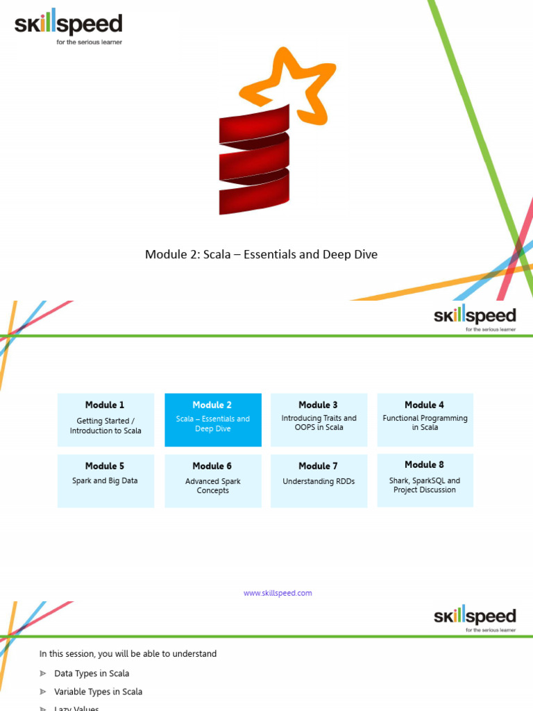 Spark and Scala_Module 2 | PDF | Scala (Programming Language) | Control Flow