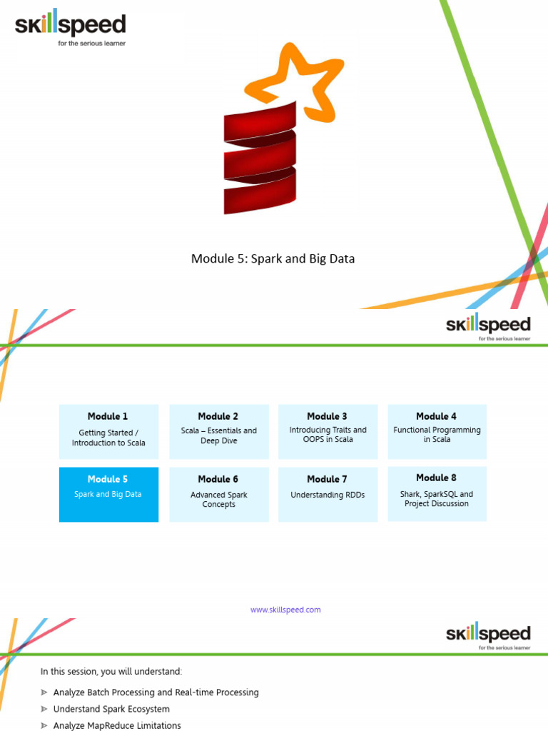 Spark And Scala Module 5 Pdf Apache Spark Apache Hadoop