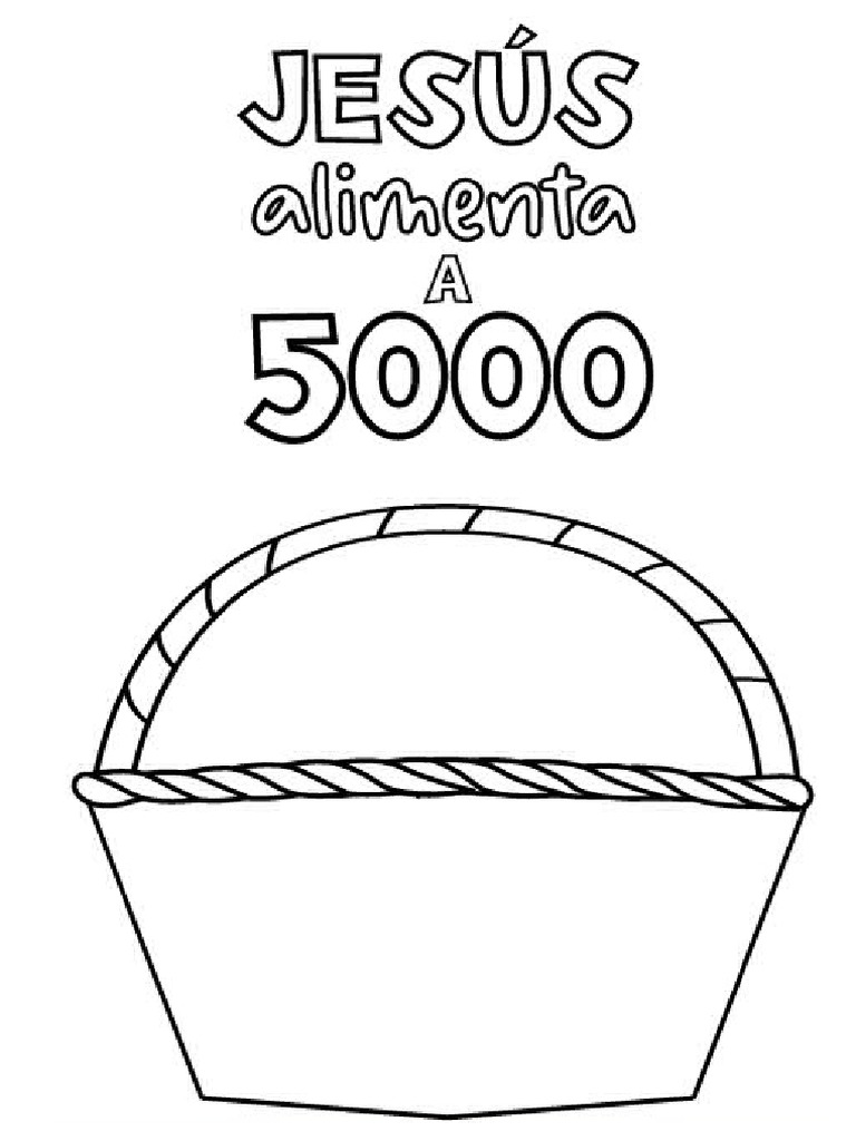 Jesús Alimenta A 5000 | PDF | Jesús | Creencia religiosa y doctrina