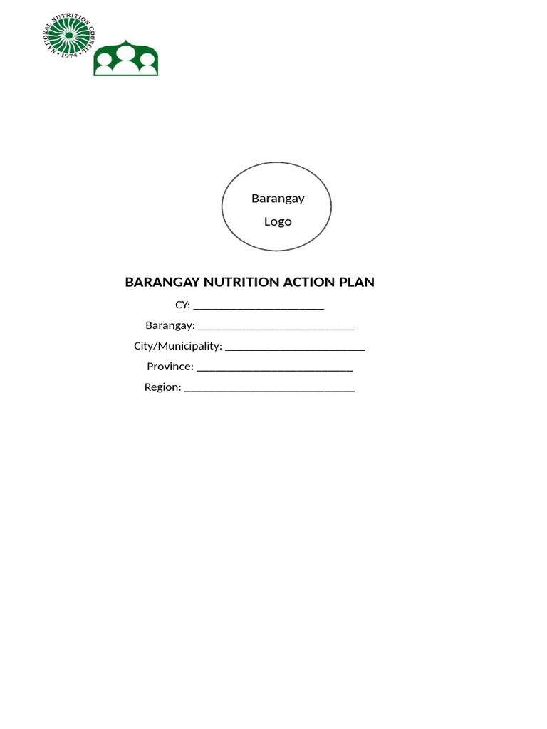 1.BNAP-forms-2024-edited | PDF | Malnutrition | Obesity
