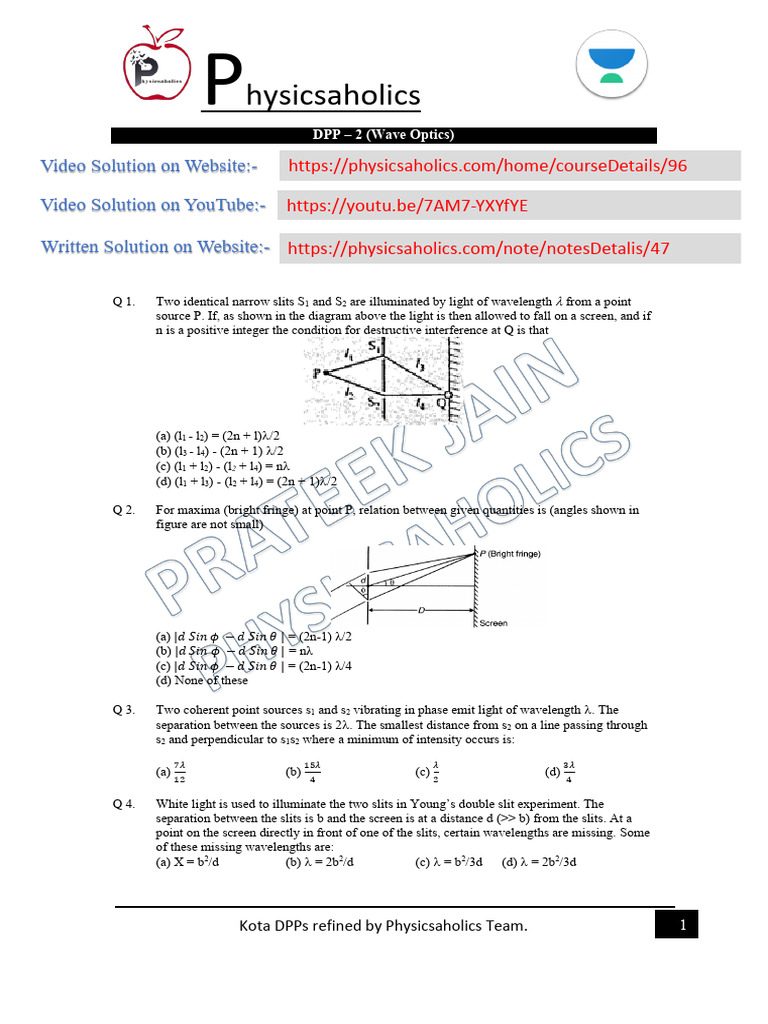 Google | PDF | Wavelength | Diffraction