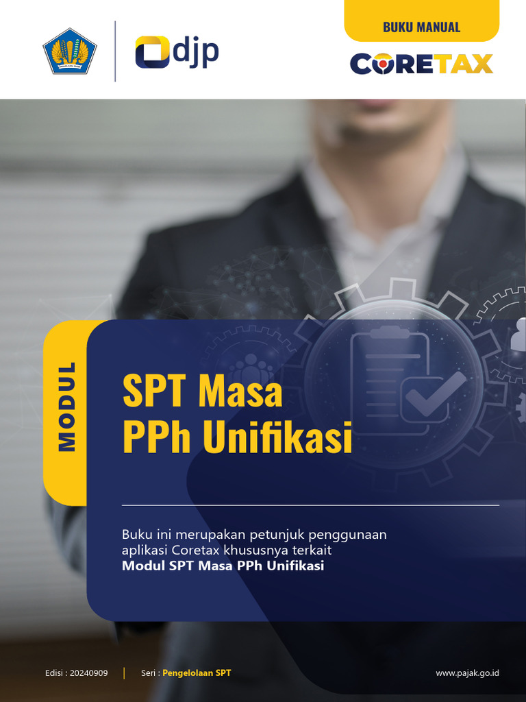 Buku Manual Coretax 2024 - 12 SPT Masa Unifikasi | PDF